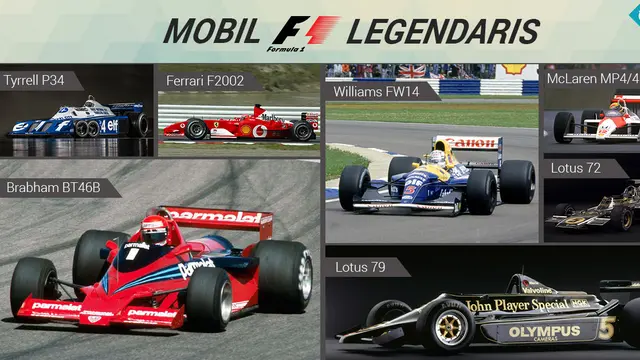 7 Mobil Legendaris dalam Sejarah F1 - Ragam Bola.com