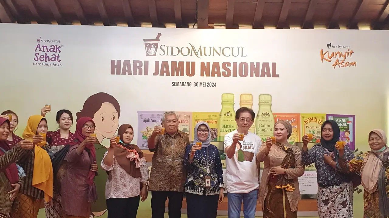 Hari Jamu Nasional, Sido Muncul Gaungkan Semangat Ayo Minum Jamu ...