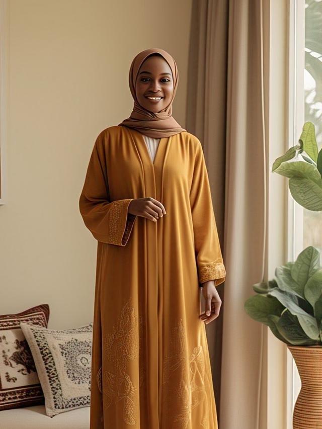 Cara Menyesuaikan Warna Gamis dengan Warna Kulit agar Terlihat Cerah