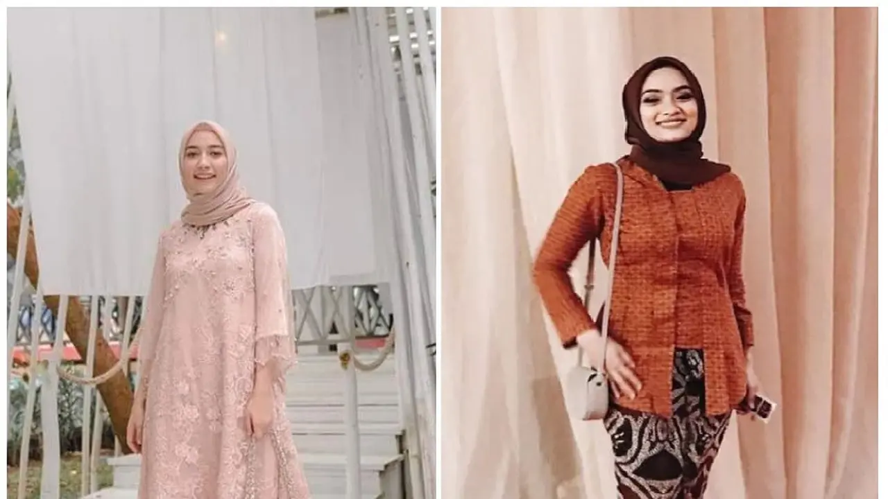 10 Kebaya Brokat Modern Hijab, Pilihan Fashion Syar'i Dan Elegan - Hot ...