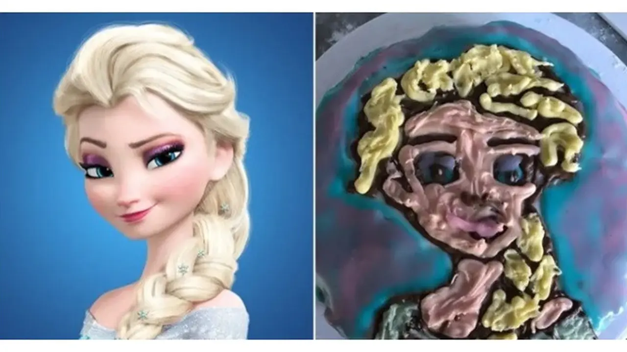 7 Ekspektasi vs Realita Kue Karakter Ini Hasilnya Bikin Tersenyum Kecut ...