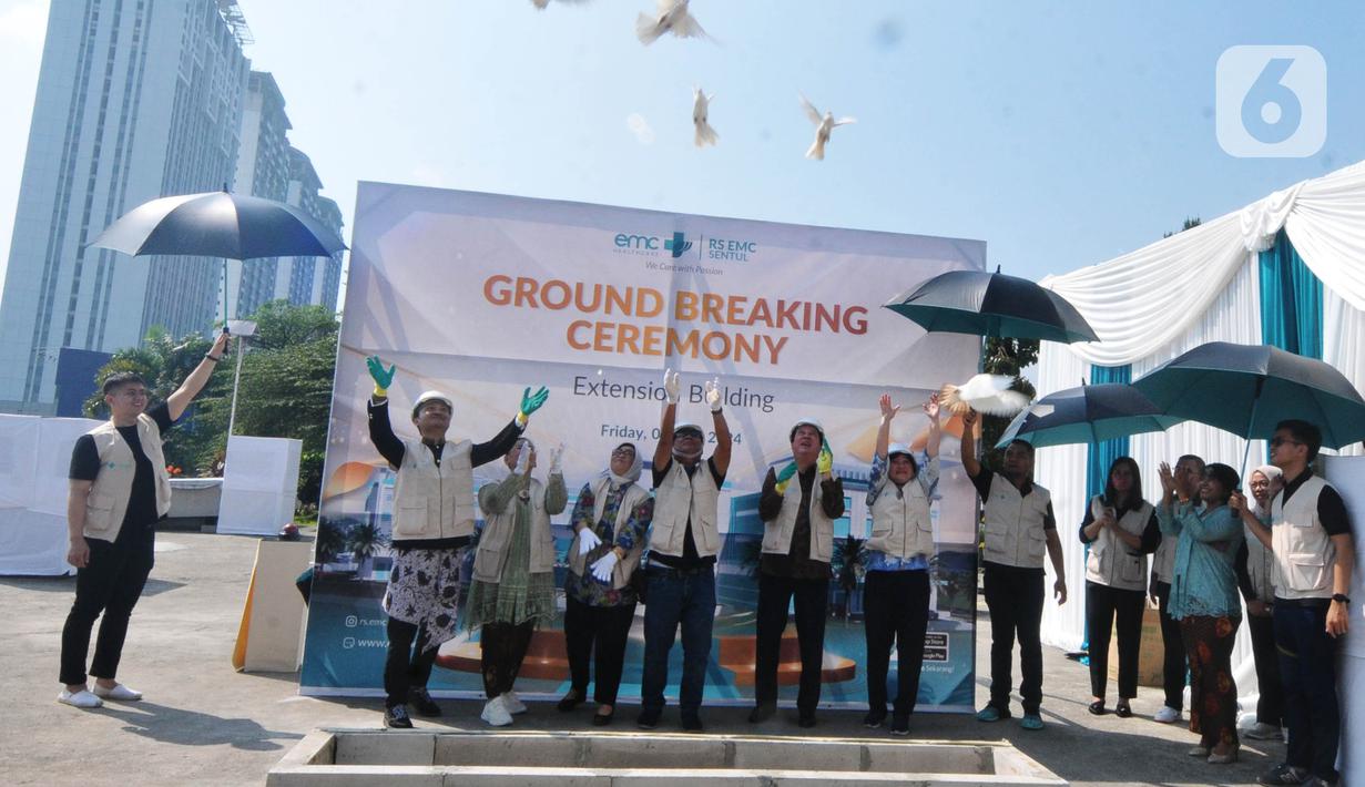 RS EMC Sentul Groundbreaking Gedung Baru
