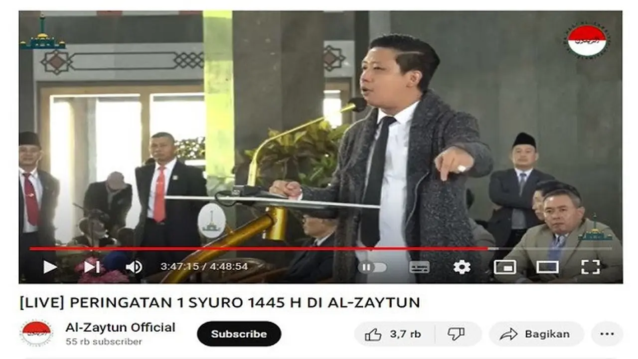 Rekening Al Zaytun dan Panji Gumilang Diblokir, Pablo Benua: Kekurangan ...