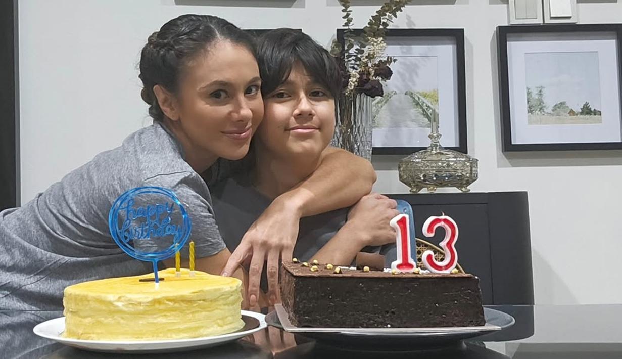 Potret Ultah ke-13 Alric Anak Bungsu Wulan Guritno, Sudah Remaja Curi ...
