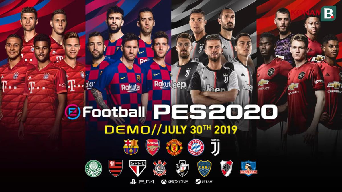 Konami Luncurkan Demo eFootball PES 2020