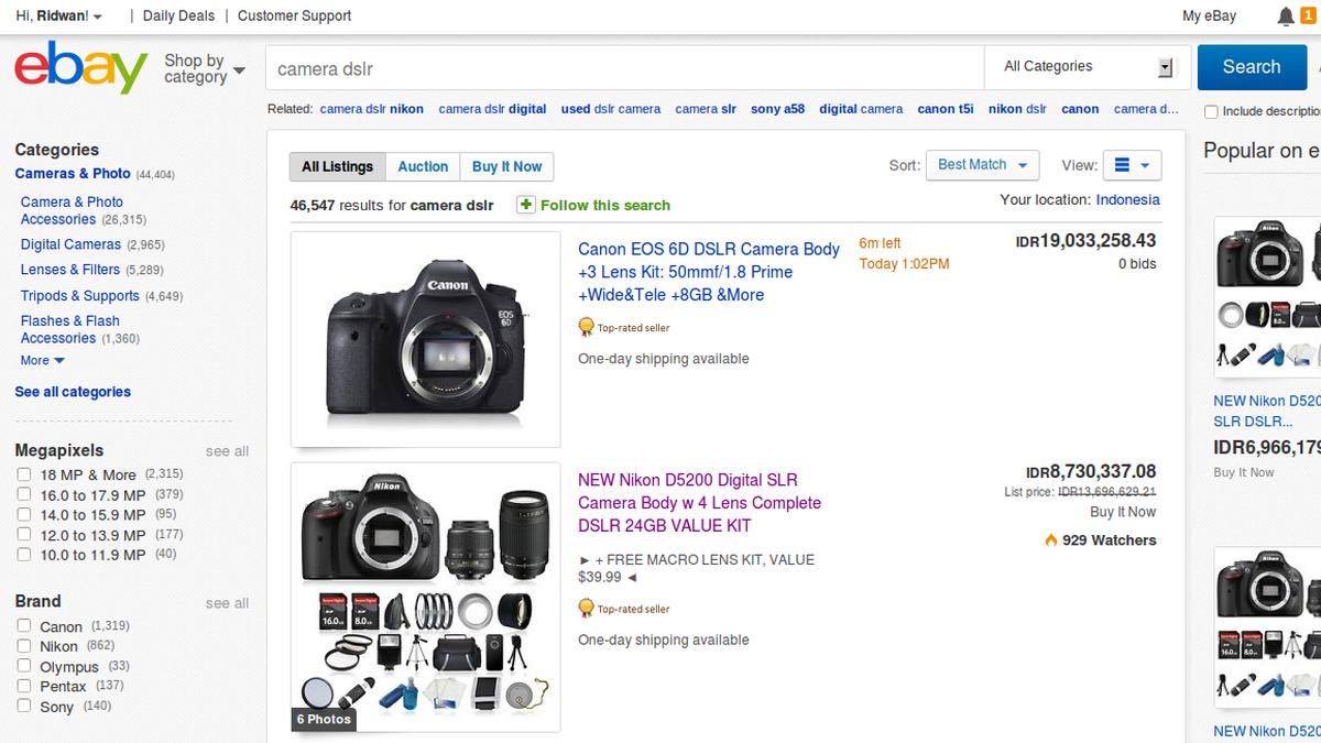 Tips Aman Membeli Barang di Situs Ebay.com