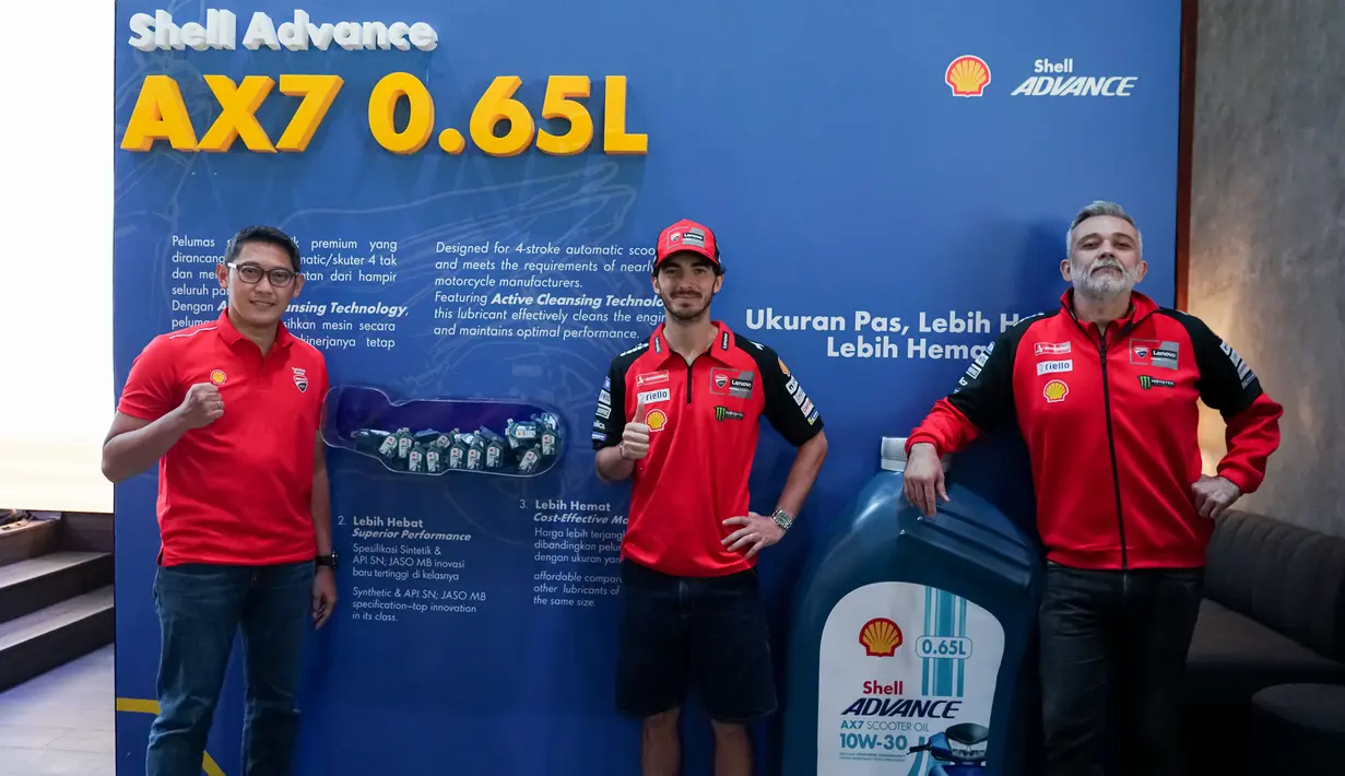 Foto: Shell Advance dan Ducati Corse Hadirkan Kemitraan Teknis di ...