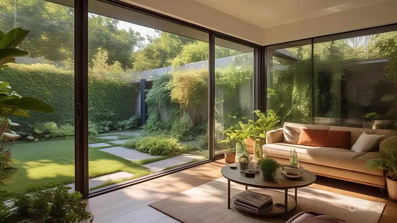 7 Desain Ruang Tamu Semi Terbuka Hijau dengan Nuansa Islami yang Tenang ...