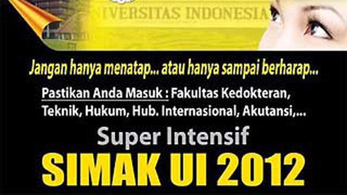 Universitas Indonesia Gelar Simak UI 2012 - News Liputan6.com
