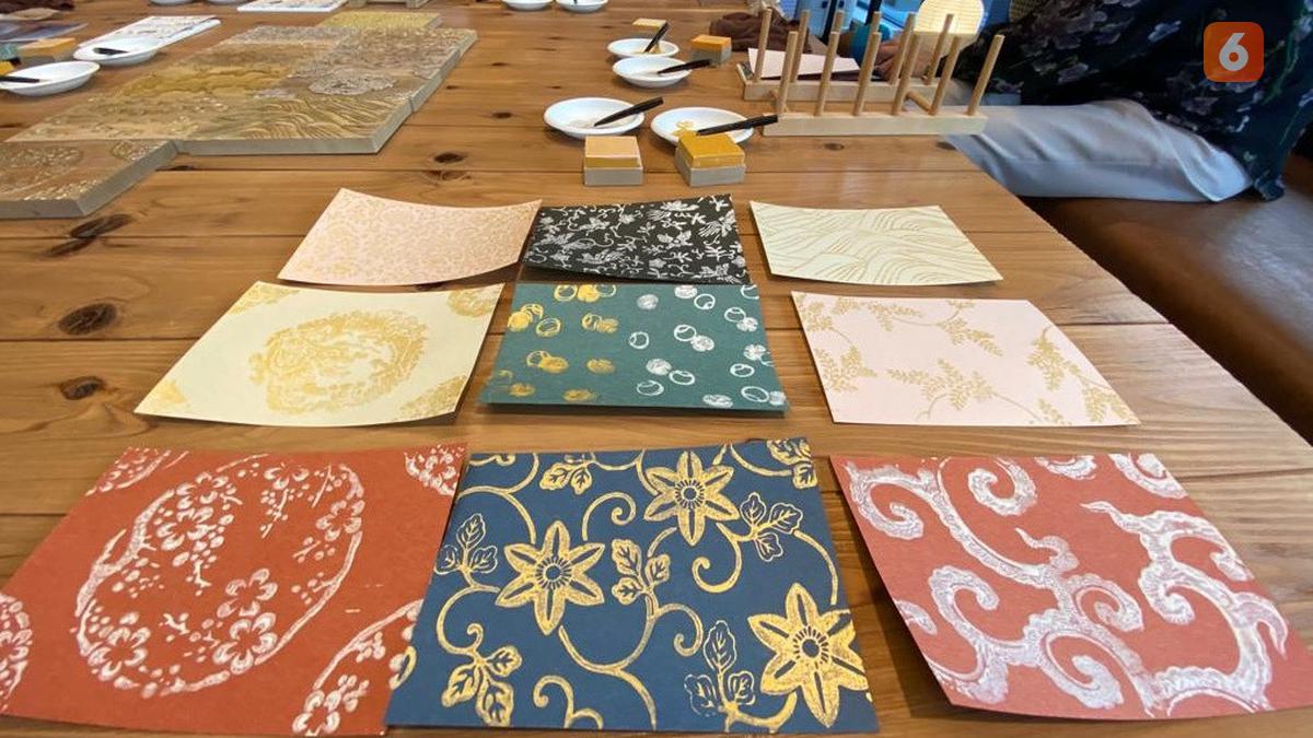 Keseruan Belajar Karakami, Seni Cetak Pola Tradisional dari Kyoto di ...