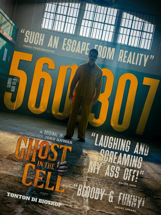 Film Ghost In The Cell Raih 560 Ribuan Penonton dalam 3 Hari, Bagaimana ...