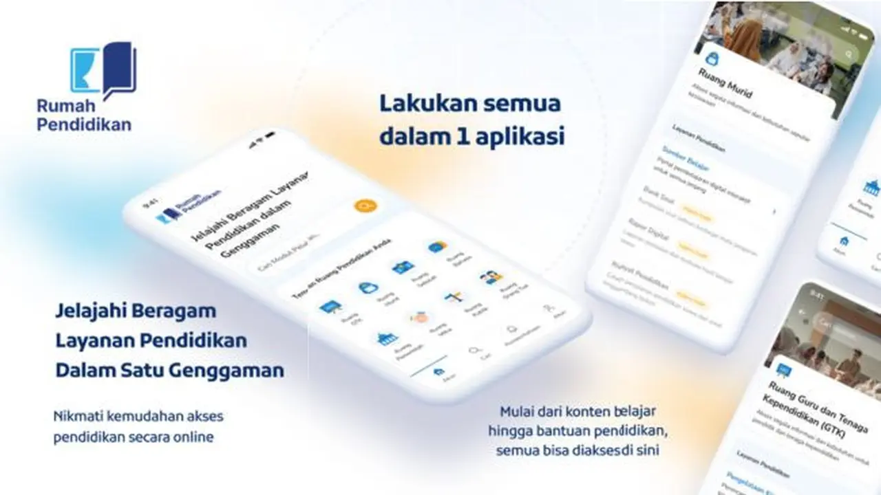 Fitur di Aplikasi Rumah Pendidikan yang Bisa Diakses, Solusi untuk ...