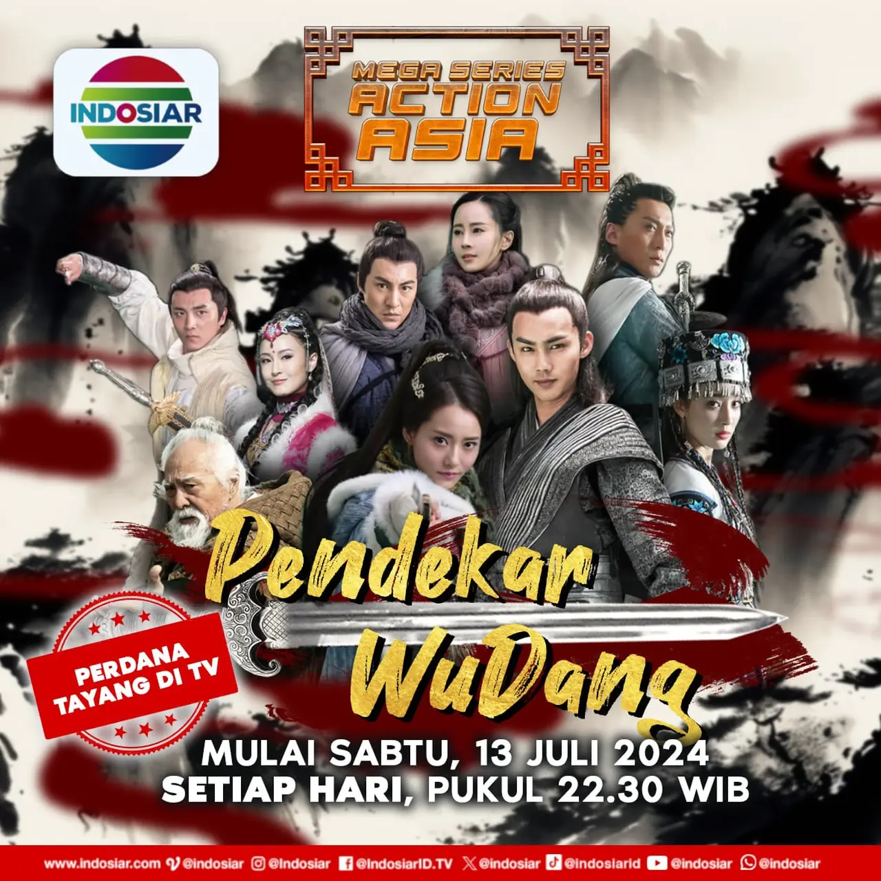 Mega Series Action Asia Terbaru Pendekar Wudang Siap Tayang di Indosiar ...