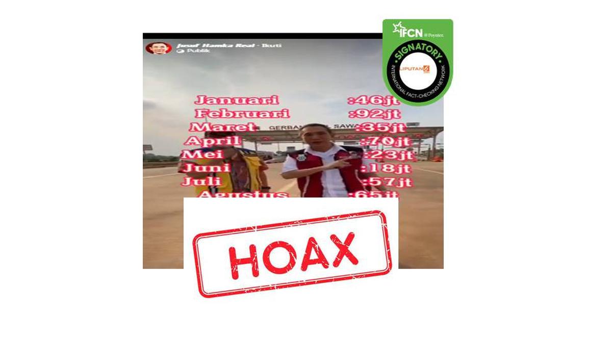 Cek Fakta: Hoaks Jusuf Hamka Bagikan Uang Puluhan Juta Berdasarkan ...