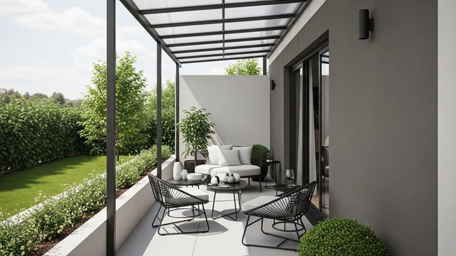 9 Model Teras Rumah Sempit Konsep Outdoor Tanpa Takut Hujan, Modern dan ...