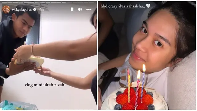 6 Momen Pratama Arhan Beri Kejutan Ultah Azizah Salsha, Sederhana Tapi Romantis - Hot Liputan6.com