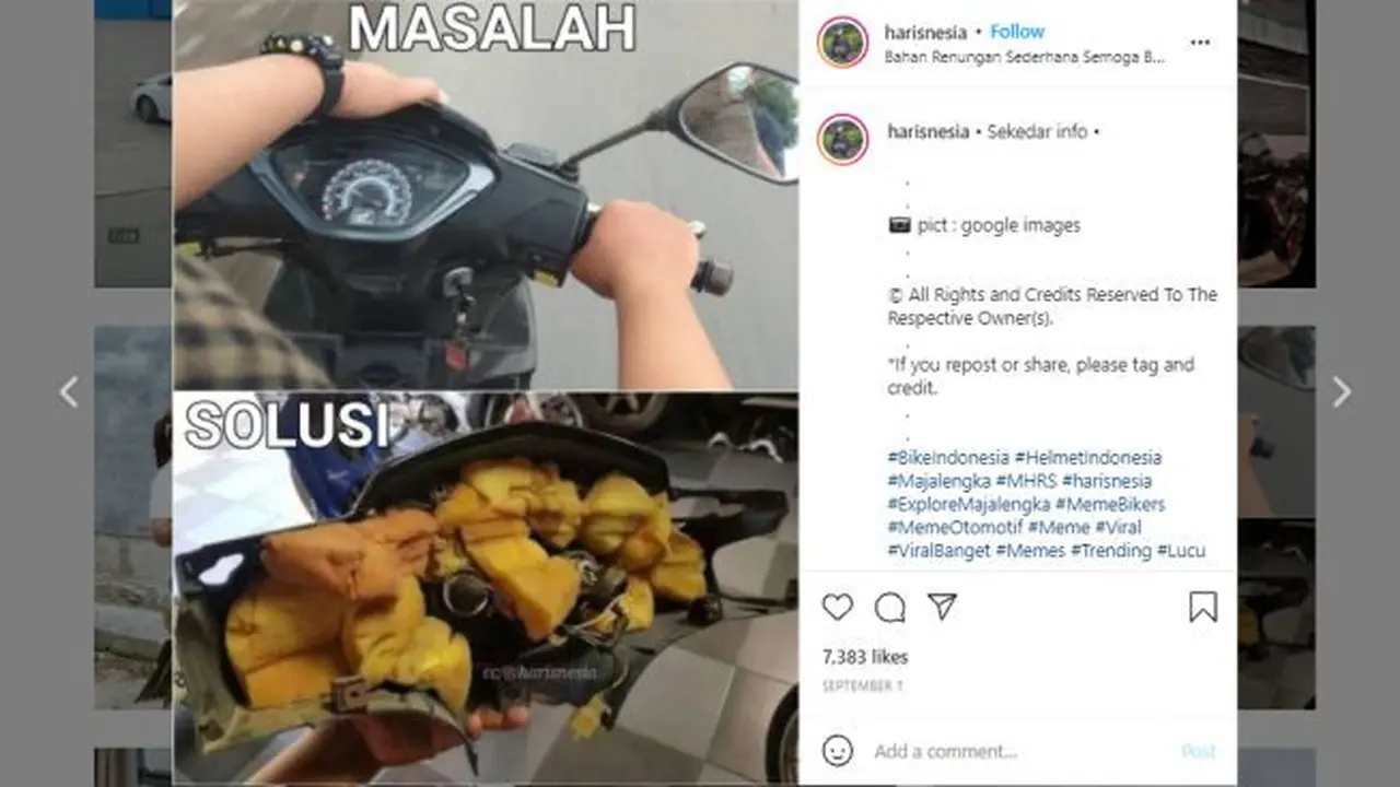 Meme Otomotif Pekan Ini: Ketika Motor Mandor Disandera - Otomotif ...