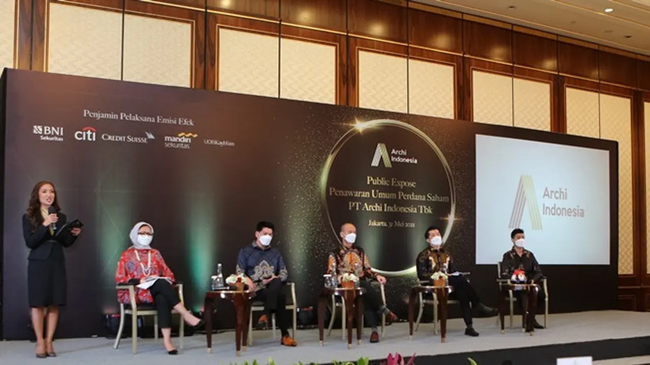 Archi Indonesia Tetapkan Harga IPO Rp 750 per Saham