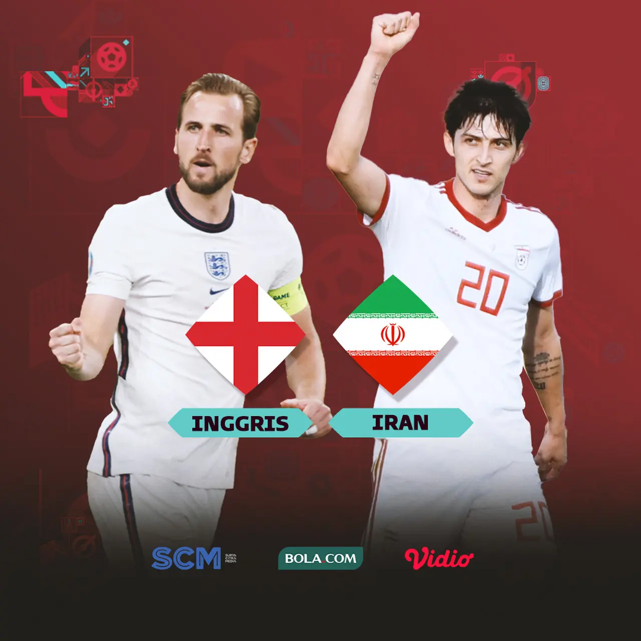 7 Fakta Menarik Jelang Inggris Vs Iran di Piala Dunia 2022: Tiga Singa ...