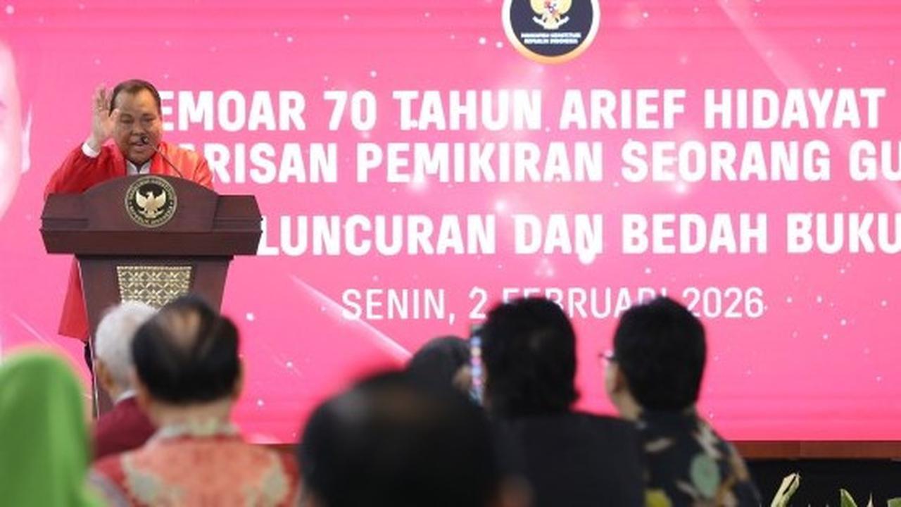 Arief Hidayat Jelang Purna Tugas sebagai Hakim MK: Cerita soal PDIP ...