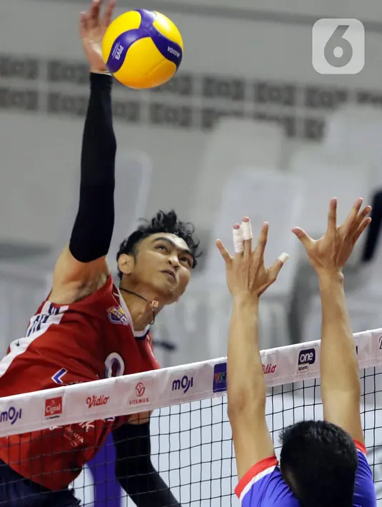 Turnamen SEA V League 2023, Timnas Voli Putra Indonesia Bungkam ...