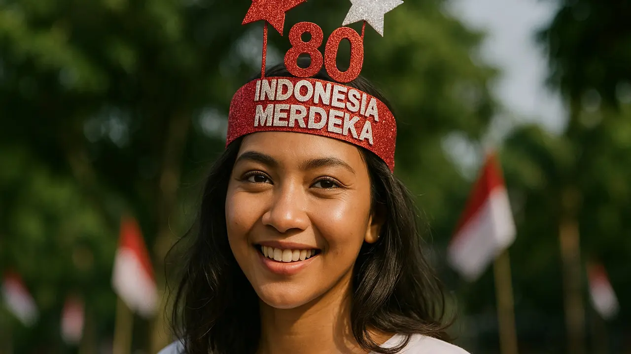 7 Model Hiasan Kepala 17 Agustus, Meriahkan HUT RI ke-80 dengan Kreatif ...