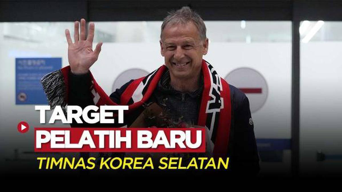 VIDEO: Jurgen Klinsmann Ditunjuk Melatih Korea Selatan, Pasang Target Tinggi di Piala Asia Qatar