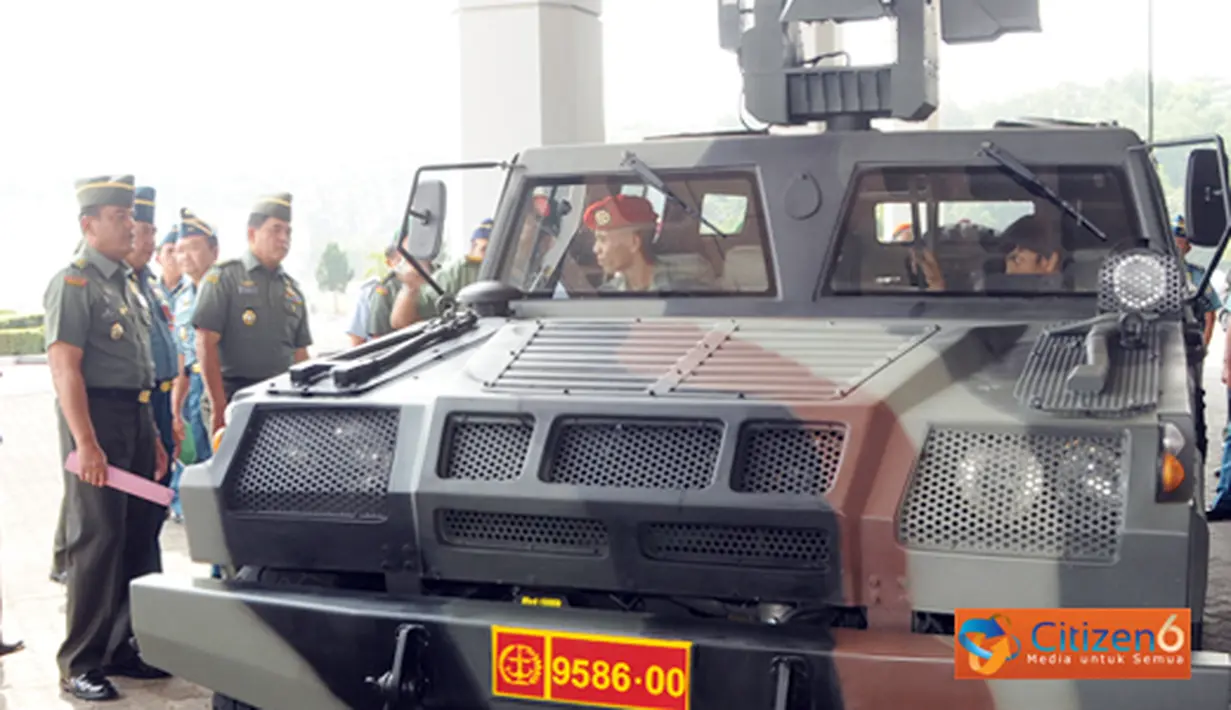 TNI Ciptakan Prototipe Rantis 4WD - Foto Liputan6.com