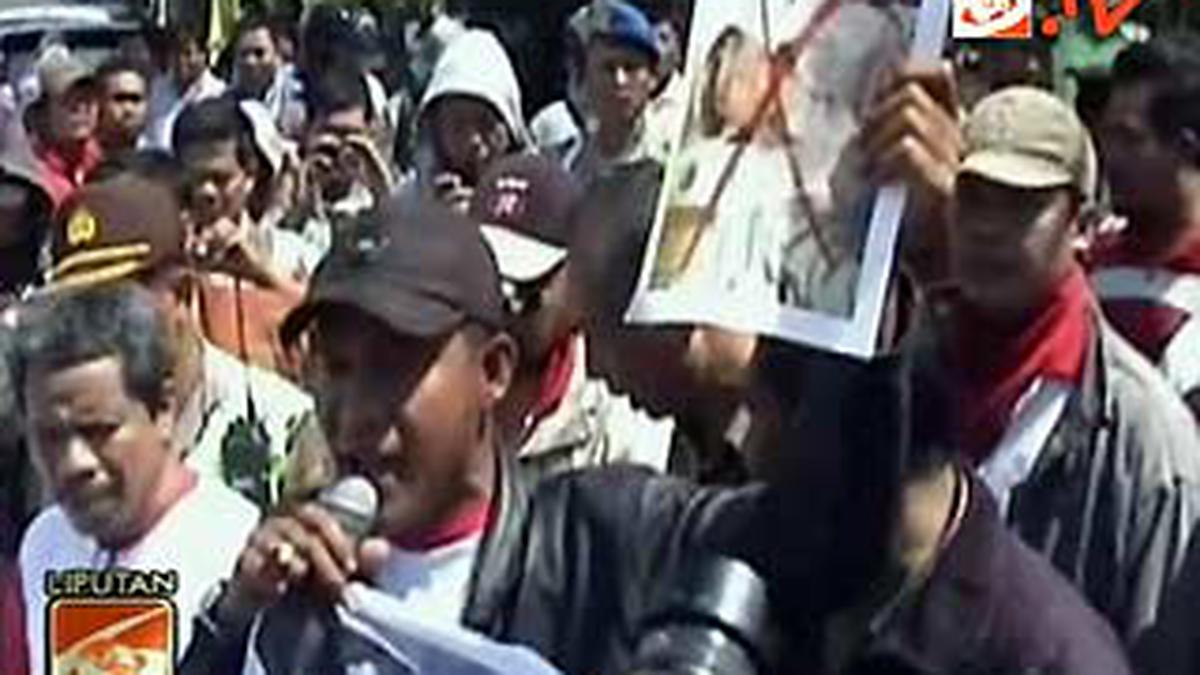 DPD Partai Gerindra Jatim Didemo Kader - News Liputan6.com