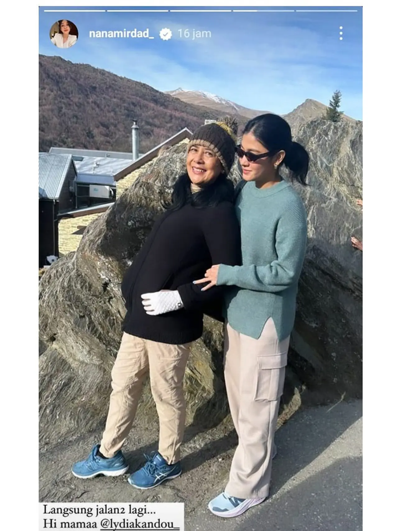 7 Potret Nana Mirdad dan Keluarga Liburan di New Zealand, Seru Banget ...