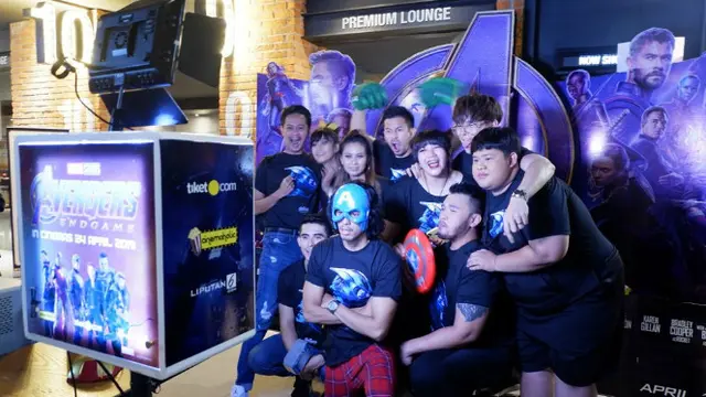 Momen Epic Nobar Marvel Studio's Avengers: EndGame Bareng tiket.com dan Cinemaholic - Lifestyle ...