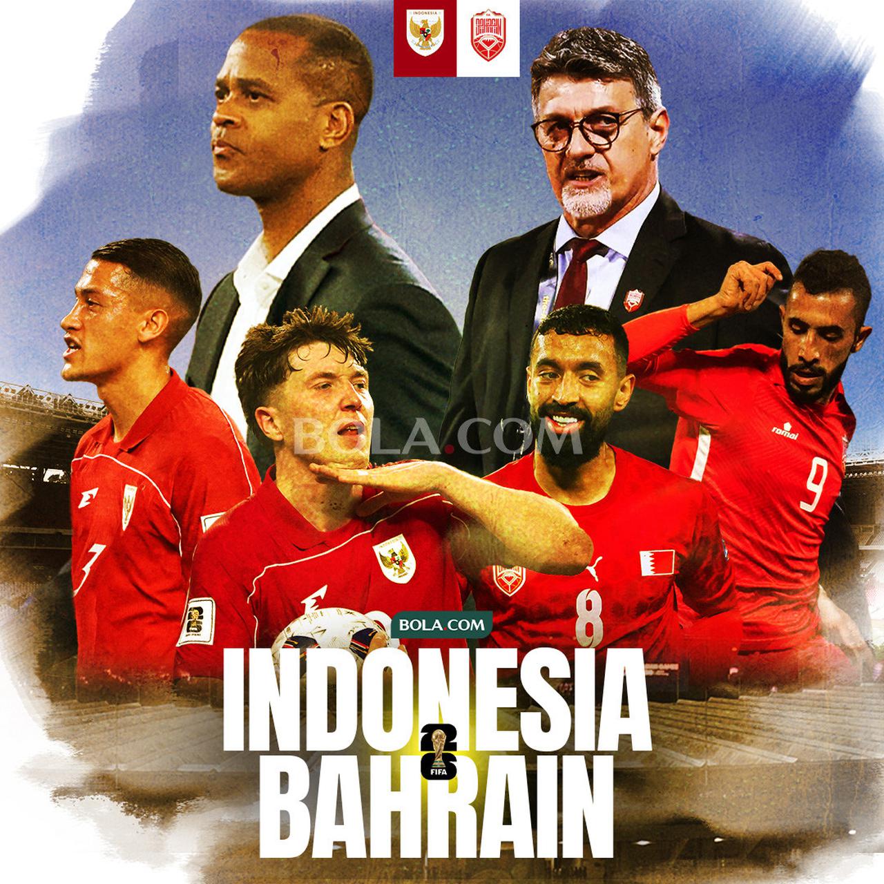 Link Live Streaming Pertandingan Timnas Indonesia vs Bahrain di Kualifikasi Piala Dunia 2026 ...