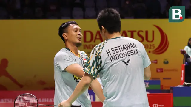 Tarian Terakhir The Daddies di Indonesia Masters 2025: Mohammad Ahsan Menangis Haru, Hendra ...
