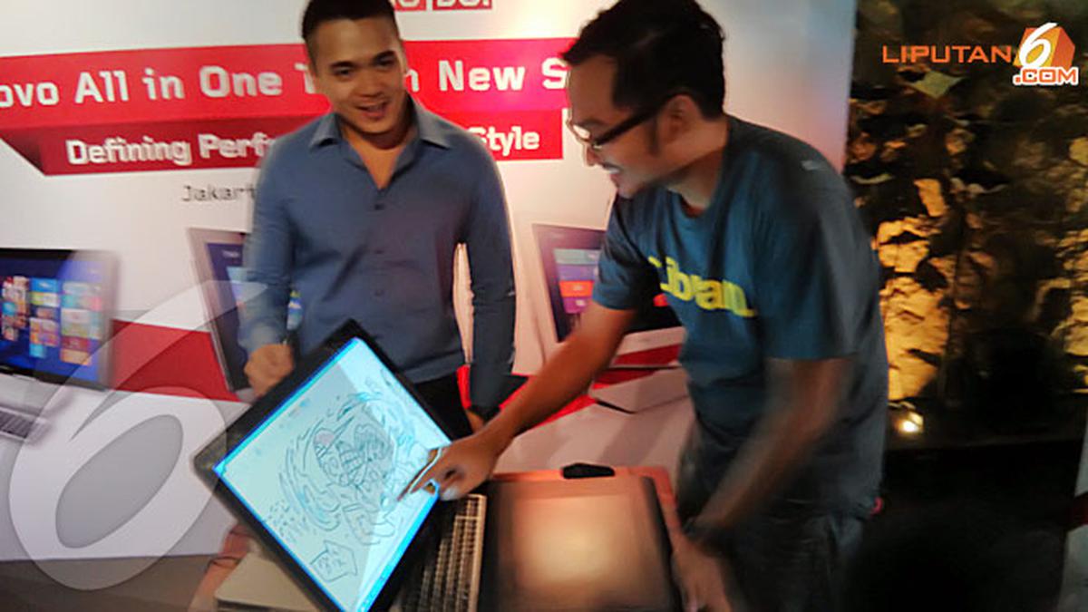 Lenovo Hadirkan 5 Unit PC `All-In-One` Layar Sentuh