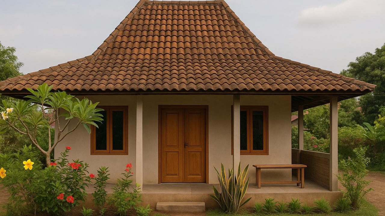 7 Model Rumah Limasan Sederhana Ukuran 6x9 di Desa, Ide Hunian Nyaman ...