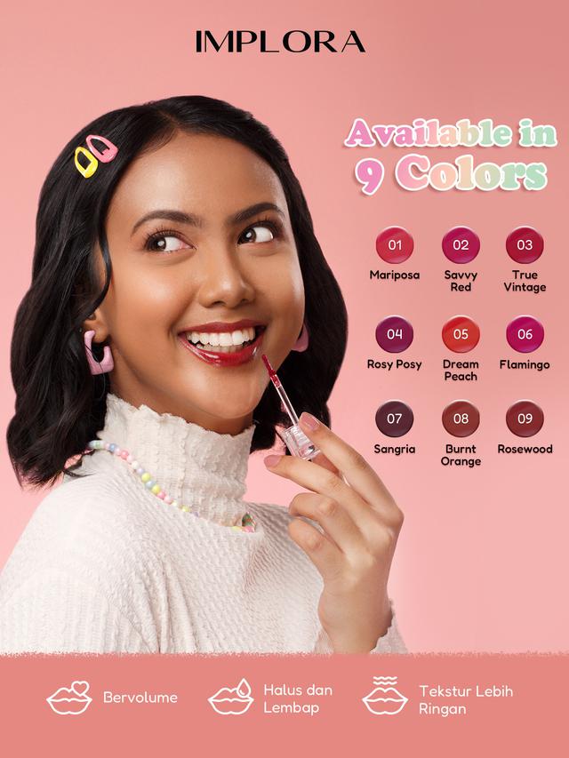 Effortlessly Plumpy dengan Implora Jelly Tint, Punya Warna Cantik yang ...