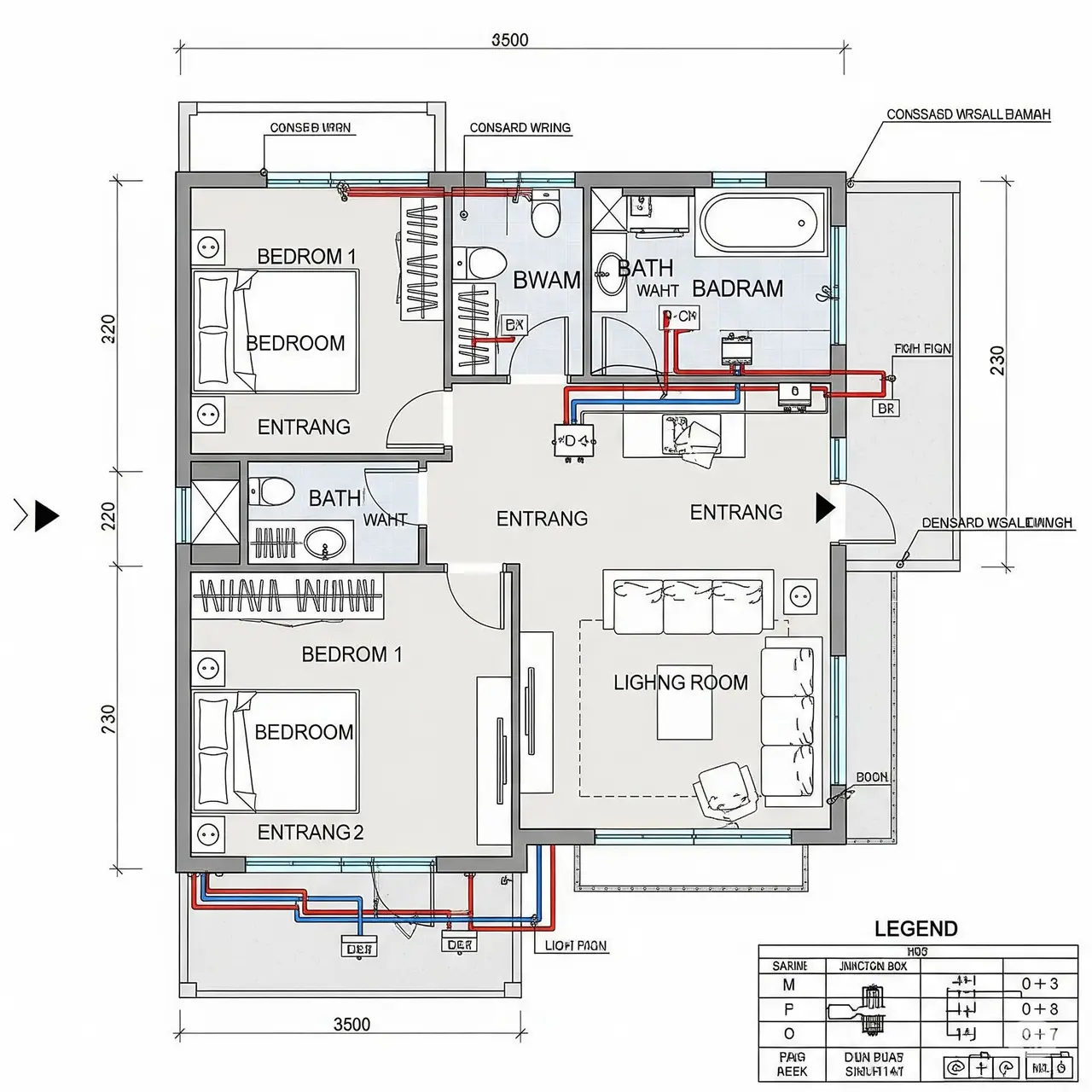 7 Gambar Instalasi Listrik Rumah Sederhana untuk Hunian Minimalis ...