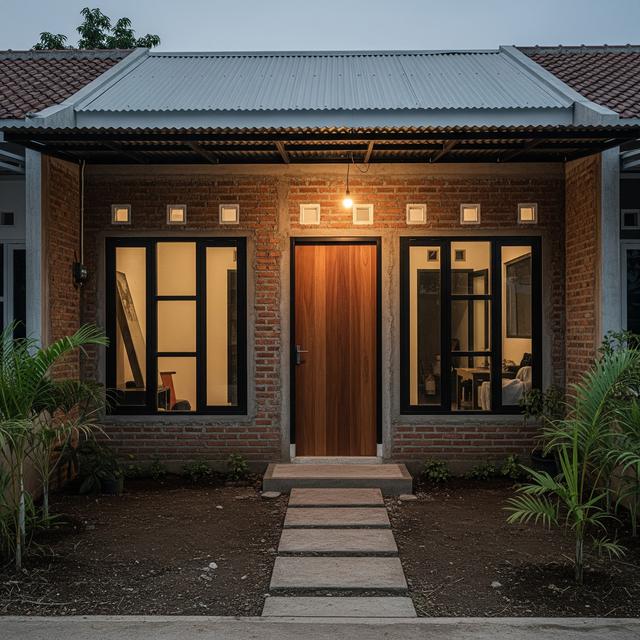 9 Model Rumah 6x8 Biaya 50 Juta, Hunian Murah tapi Minimalis