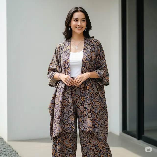 7 Model Jas Batik Wanita Modern Terbaru 2025 untuk Segala Acara - Hot ...