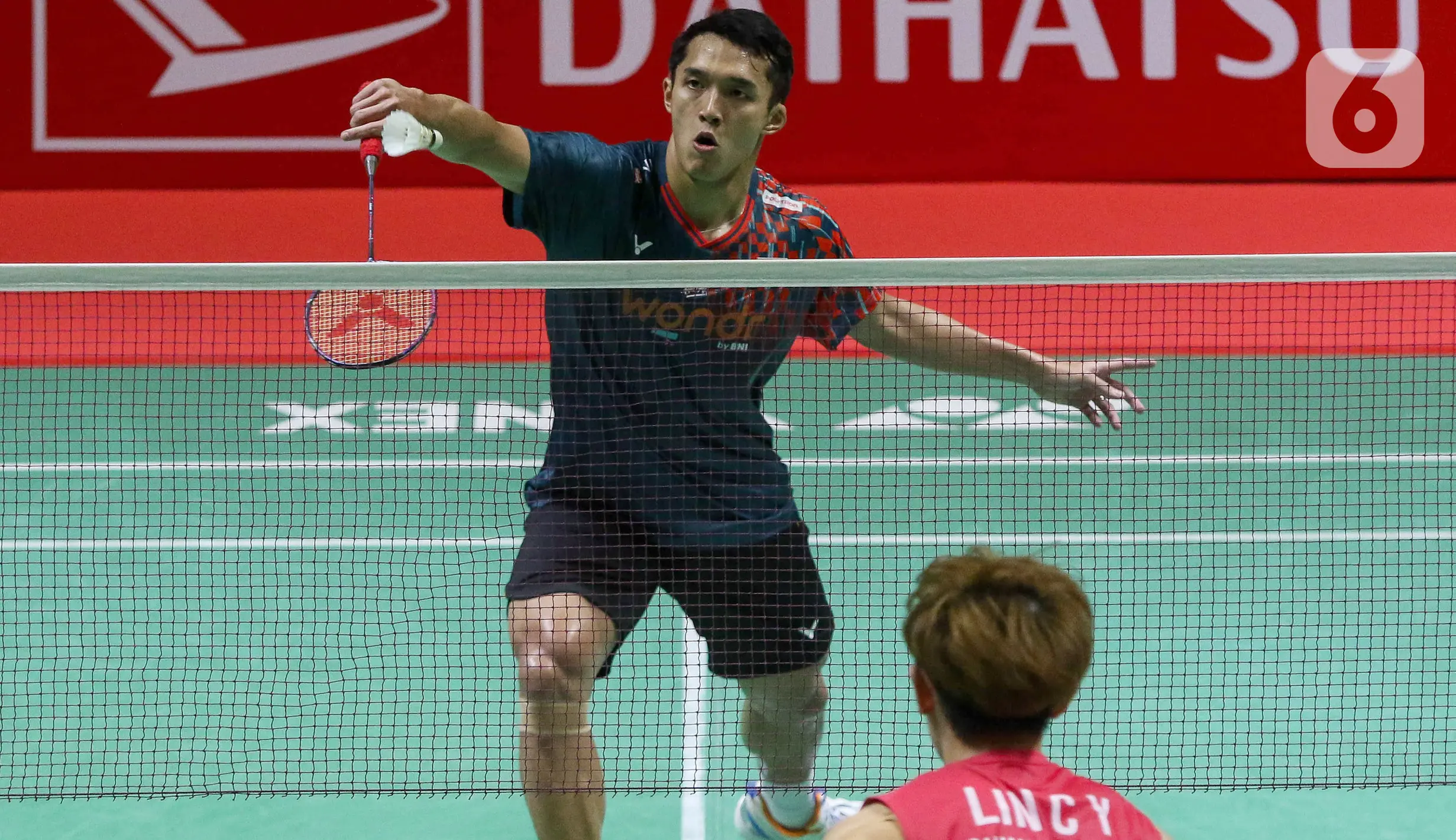 Berhasil Kendalikan Permainan, Jonatan Christie Melaju ke Perempat Final Indonesia Masters 2025 ...