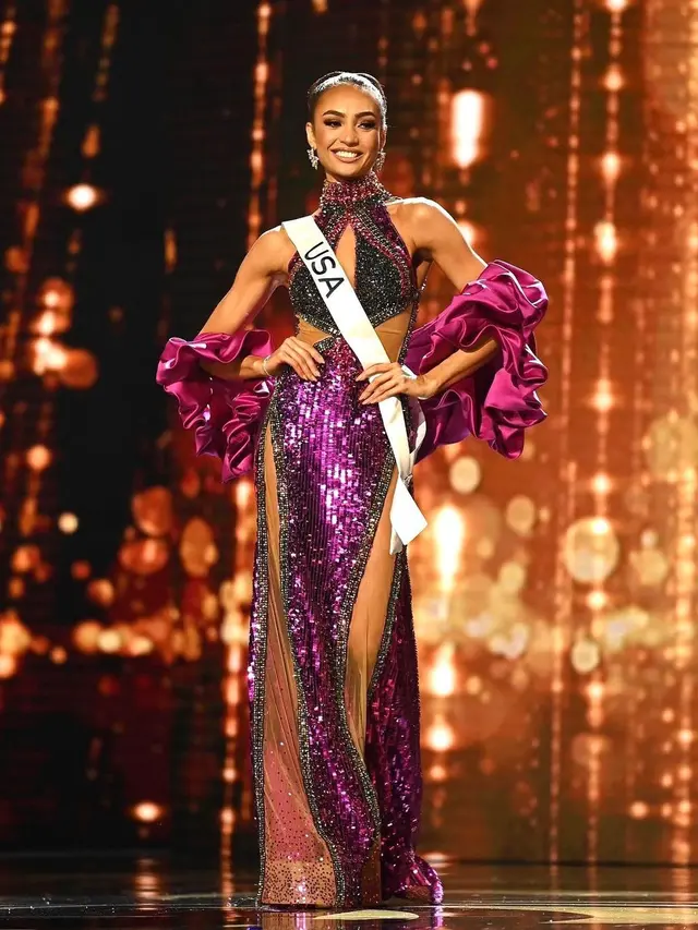 10 Potret Finalis Miss Universe 2022 di Kompetisi Gaun Malam, Ada ...