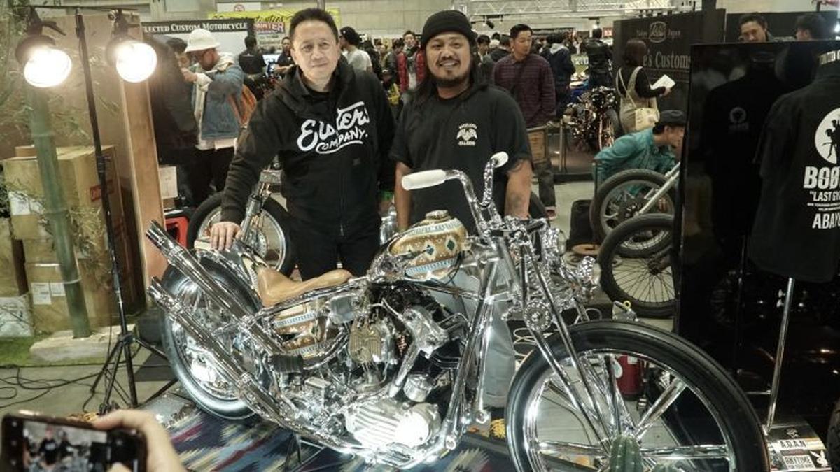 Dua Motor Kustom Karya Builder Indonesia Gegerkan Jepang