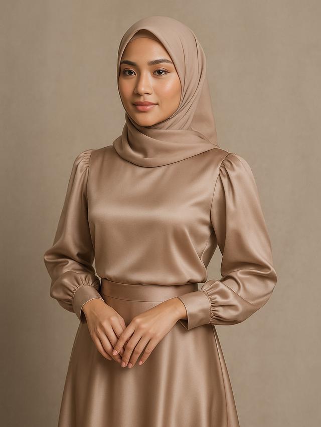 20 Model Baju Pesta Hijab Simpel Elegan Terbaru 2025, Tampil Anggun ...