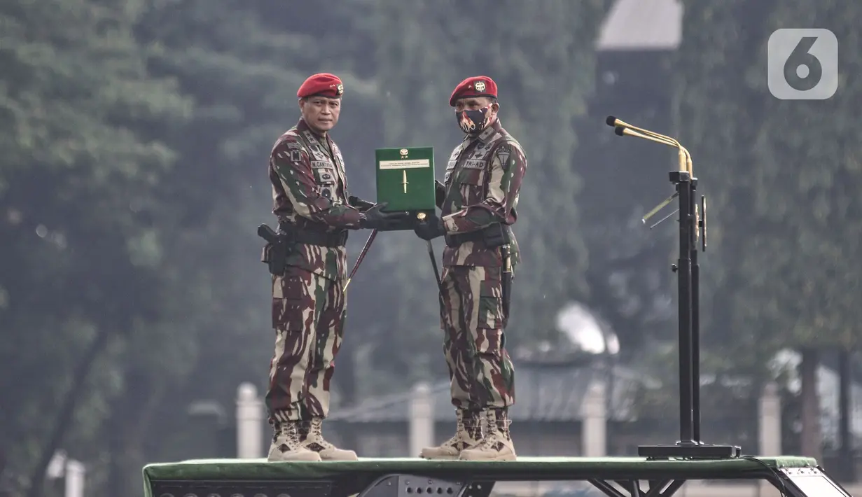 Foto Upacara Sertijab Danjen Kopassus Foto