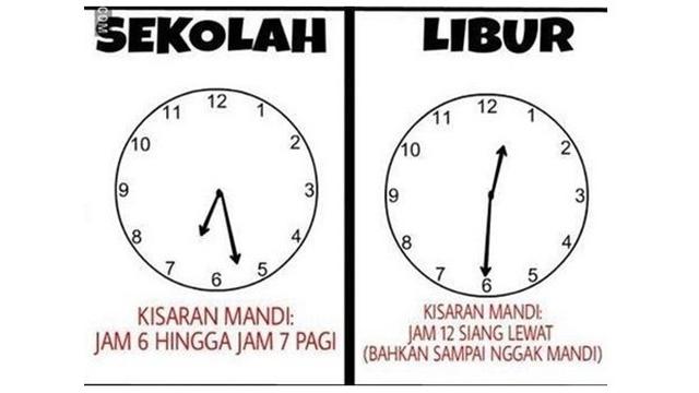 10 Meme Kocak saat Libur Sekolah Ini Relate Banget