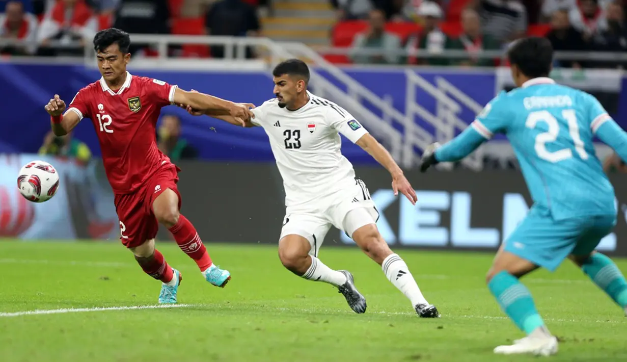 Hasil Piala Asia 2023: Timnas Indonesia Dikalahkan Irak 1-3 - Foto ...