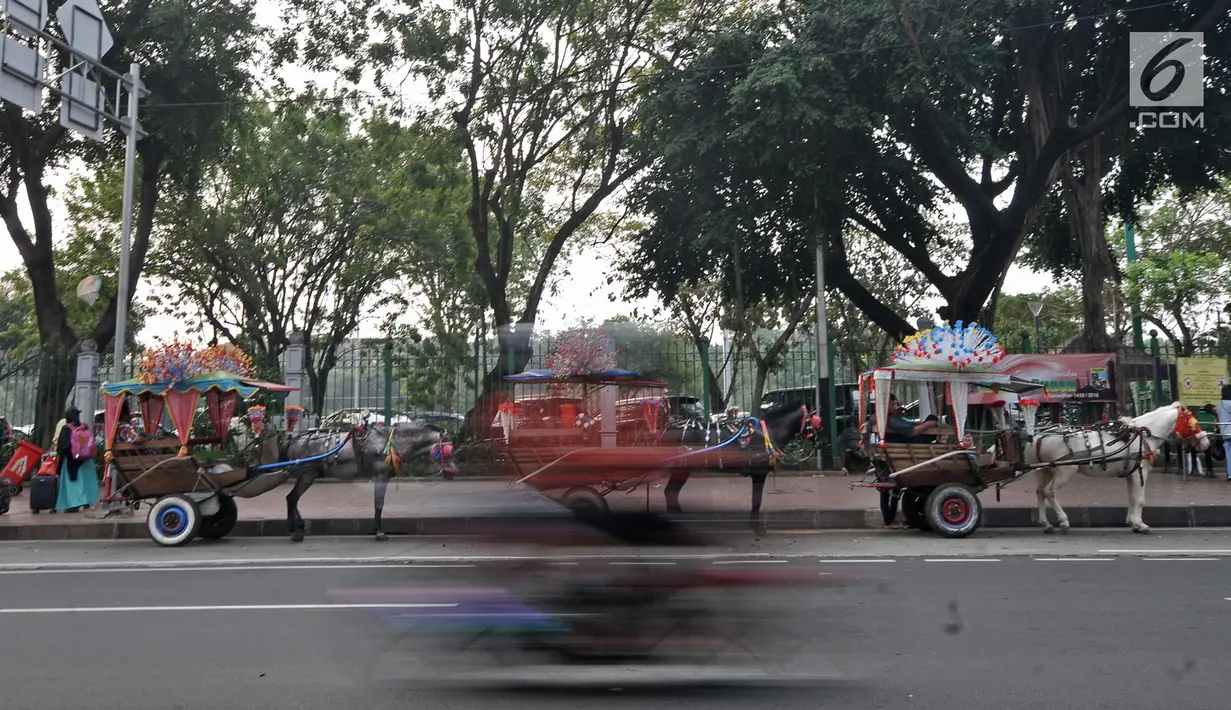 FOTO: Pemprov DKI Jakarta Larang Delman Beroperasi Selama Asian Games ...