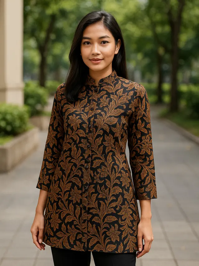 20 Model Tunik Batik Cantik dan Elegan Terbaru 2025, Cocok untuk Acara ...