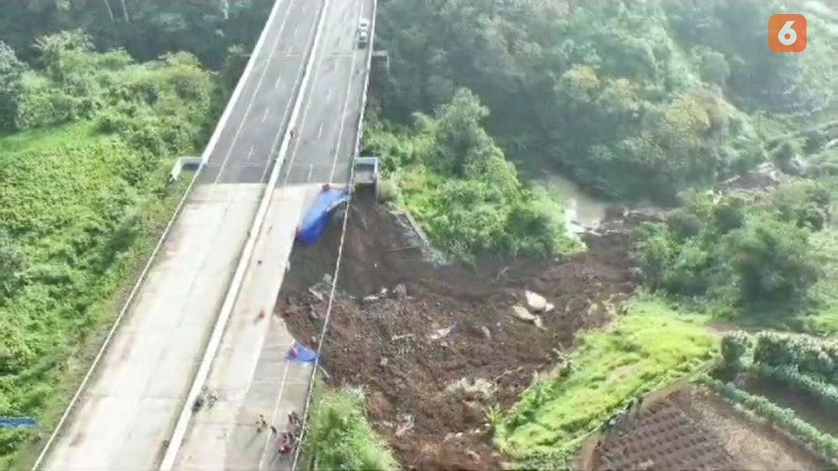Analisis Badan Geologi: Longsor di Tol Bocimi Berupa Longsoran Tebing