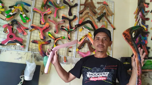 Obsesi Harry Gunawan Ingin 'Lempar' Bumerang Buatan Surabaya hingga ...